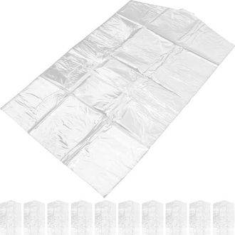 DOITOOL Housse De Protection V&ecirc;tement 50Pcs &Agrave; Poussi&egrave;re Pour V&ecirc;tements 60X100Cm - De Nettoyage &Agrave; Sec Transparent Id&eacute;al Pour Ranger Vos V&ecirc;tements