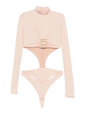 Elisabetta Franchi Pull Col Roul&eacute; - Rose