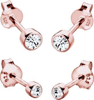 Elli Ohrstecker Set Kristall