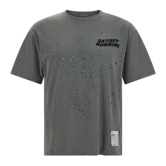 SATISFY MothTech T-Shirt - - Tops - Herren - Grau - XL