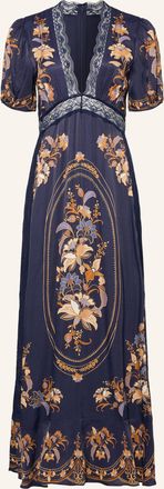 Farm Rio Farm Rio Kleid Lara Mit Spitze Und Volants blau