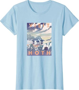 Star Wars Visit Hoth Poster T-Shirt