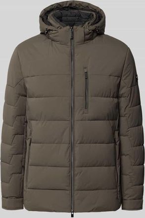 Bugatti Steppjacke mit Zweiwege-Rei&szlig;verschluss
