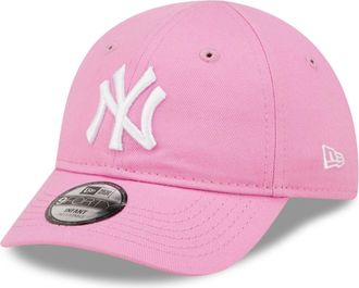 New Era MLB Cap Säugling Baby New York Yankees Baseball Kappe Teamlogo NY Gummizug rosa - Infant