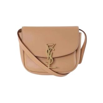Saint Laurent Sac bandouli&egrave;re Kaia Pre-owned - Femme - Pre-owned - Beige - Taille: ONE Size