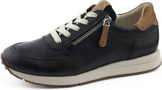 Paul Green Femme Baskets, Dame Baskets Basses,Semelle intérieure Amovible,Chaussure Basse,Chaussures de Rue,Loisirs,Sport,Schwarz (Black/Simba),38.5 EU / 5.5 UK
