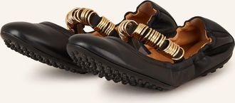 Tod's Tods Mary-Jane-Ballerinas schwarz