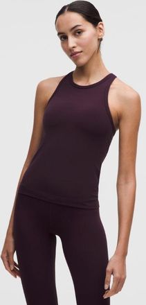 lululemon Débardeur dos nageur Align longueur taille pour Femmes - Noir/Violet - Taille 0