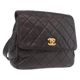 Chanel Pre-owned Vintage Backpack - Femme - Pre-owned - Noir - Taille: ONE Size
