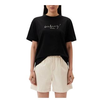 Iceberg T-Shirt Milano - Femme - Tops - Noir - Taille: 38 FR