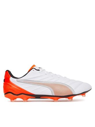 Puma Fu&szlig;ballschuhe King Pro Fg/Ag 108828 01 Wei&szlig;