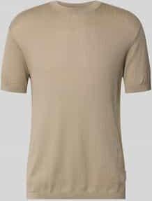 A|X Armani Exchange Strickshirt mit Rundhalsausschnitt