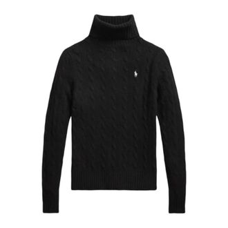 Polo Ralph Lauren Pullover mit Rollkragen - - Knitwear - Damen - Schwarzk - M