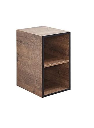 PELIPAL Badezimmerregal Quickset 374 in Eiche Ribbeck quer Nachbildung, 30 cm breit | Unterschrankregal mit 2 offenen Fächern