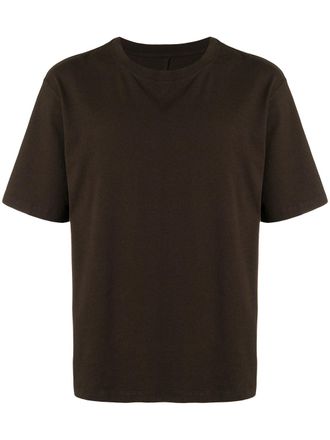 Unravel back print T-shirt - Marron
