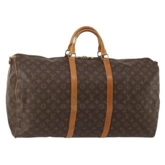 Louis Vuitton Sac Boston doccasion - Femme - Pre-owned - Brun - Taille: ONE Size