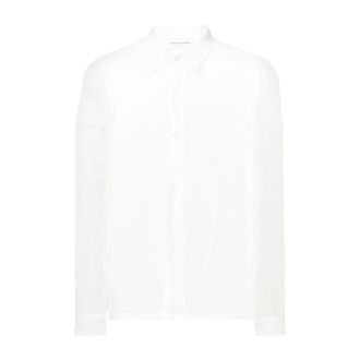 Dries Van Noten Homme, Chemises, Blanc, Taille: L Congreve Shirt
