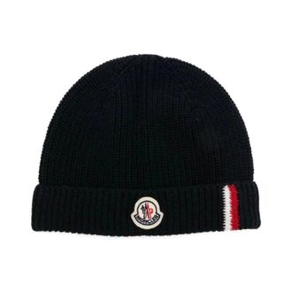 Moncler Beanies - unisex - Accessoires - Bleu - Taille: 2XS