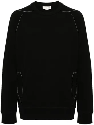 Alexander McQueen sweat en jersey - Noir