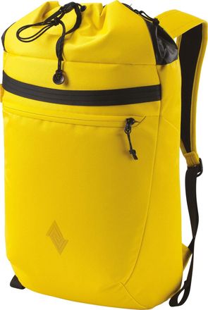Nitro Fuse Rucksack leichter modischer Daypack exklusiver Side &Toploader in Gymbag Optik, Cyber Yellow, 44x29x20cm / 24L