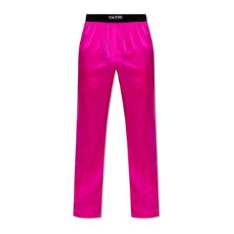 Tom Ford Seidenpyjamahose - - Nightwear & Lounge - Herren - Rosa - XS