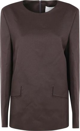 Entire studios Entire Studios, Femme, Tops, Brun, Taille: 40 FR Haut Sur Mesure