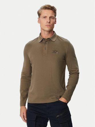 Aeronautica Aeronautica Militare Poloshirt 262PO1947UJ00703 Dunkelgr&uuml;n Regular Fit