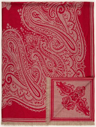 Etro Home Etro Home Plaid rot