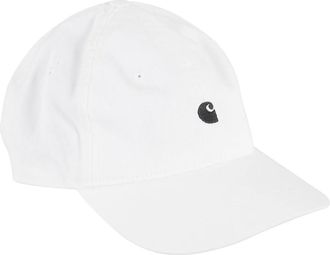 Carhartt Work in Progress Homme, Accessoires, Blanc, Taille: ONE Size Madison Logo Cap