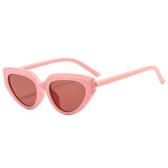 Generic Lunettes De Soleil Vacances &Agrave; Petite Monture For Femmes Et Hommes, For Les D&eacute;placements En Plein Air La Conduite(Pink)