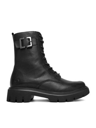 Remonte Schn&uuml;rschuhe D1W82-00 Schwarz