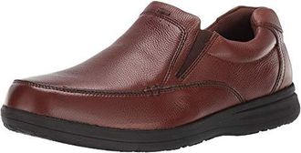 Nunn Bush Mens Cam MOC Toe Slip-on Cognac Tumbled Leather 13 3E US