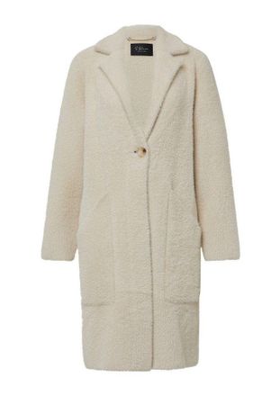 s.Oliver Cardigan Strickjacke Relaxed-Fit-Strickmantel aus schwerer Ware