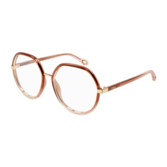 Chlo&eacute; unisex, Accessoires, Brun, Taille: 54 MM Round Lunettes