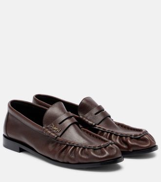 Saint Laurent Mocassins Le Loafer en cuir