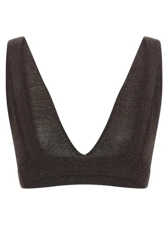 P.A.R.O.S.H. Bralette - Charcoal