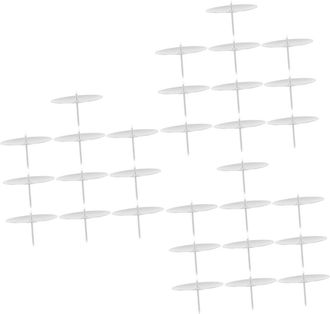 Cabilock 60stücke Teiliges Kerzenfixierungsset Aus Metall Stabkerzenhalter Für Feste Und Dekoration Robust Und Langlebig Für Weihnachten Hochzeiten Geburtstags