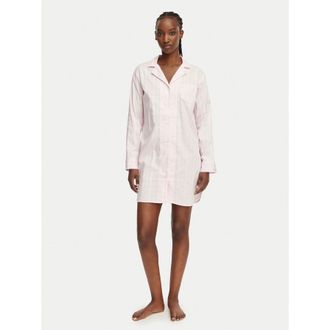 Lauren Ralph Lauren Nachthemd ILN32507 Hellrosa Relaxed Fit