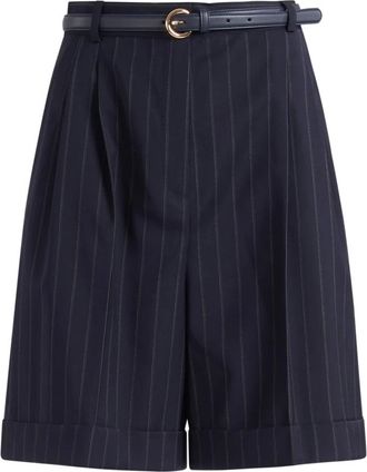 Max Mara Femme, Shorts, Bleu, Taille: 38 FR Shorts