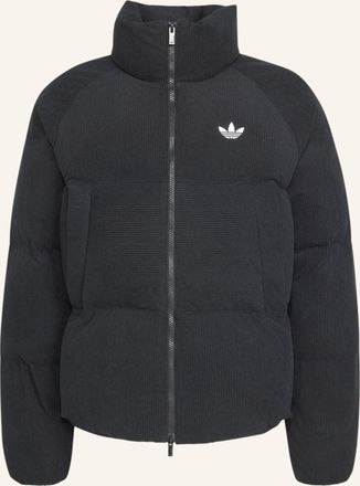 adidas Originals Adidas Originals Corduroy Puffer Jacke schwarz