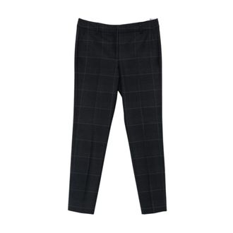 Marella Esordio Straight Leg Hosen - - Trousers - Damen - Blau - M