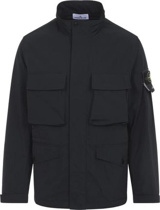 Stone Island Homme, Vestes, Noir, Taille: L Field Jacket