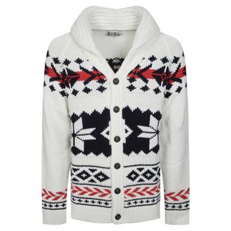 MC2 Saint Barth Cardigan Archer - Homme - Pulls - Multicolore - Taille: XL