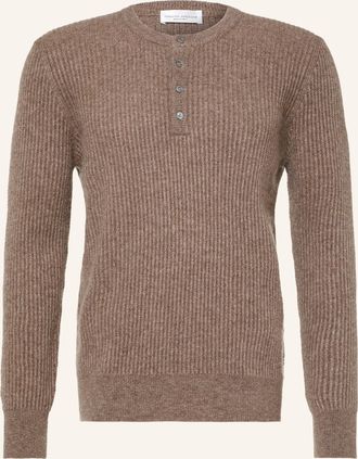 Roberto Collina Roberto Collina Pullover Serafino Mit Cashmere beige
