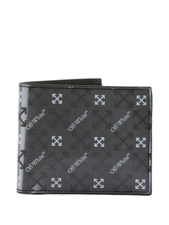 Off-white portefeuille pliant Arrow Reflective - Noir