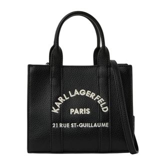 Karl Lagerfeld Rue St-Guillaume Mini Tote - - Bags - Damen - Schwarzk - ONE SIZE