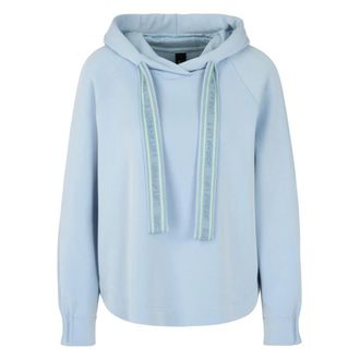 Marc Cain SweaT-shirt Sportif - Femme - Sweatshirts et sweats &agrave; capuche - Bleu - Taille: 40 FR