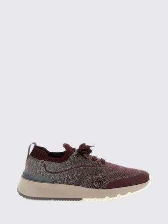 Brunello Cucinelli Baskets Homme couleur Bordeaux