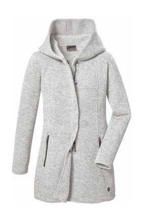 G.I.G.A. DX by killtec Fleecejacke GW 75 WMN KNTFLC PRK Strickfleeceparka mit Kapuze, Melange-Optik, 2-Wege-Rei&szlig;verschluss
