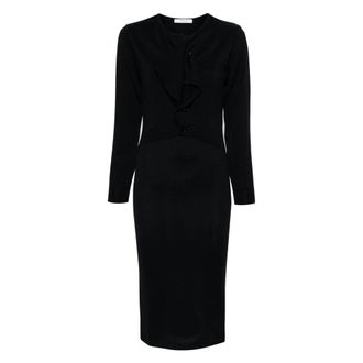 Christophe Lemaire Cardigan Kleid - - Dresses - Damen - Blau - M